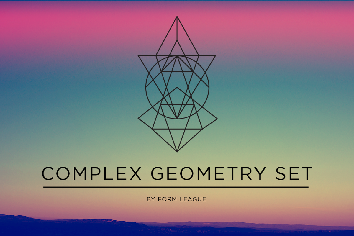 Complex Geometry Vectors, an Illustration by Form League