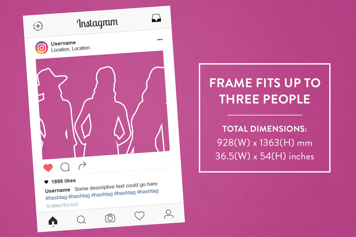 Instagram Photo Frame / Prop | Product Mockups ~ Creative Market
