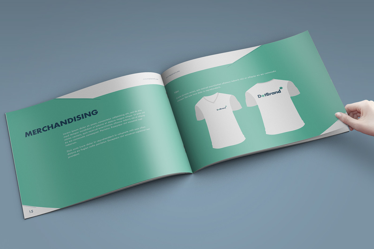 Creative Rich-Brand Book Template, a Brochure Template by ZippyPixels