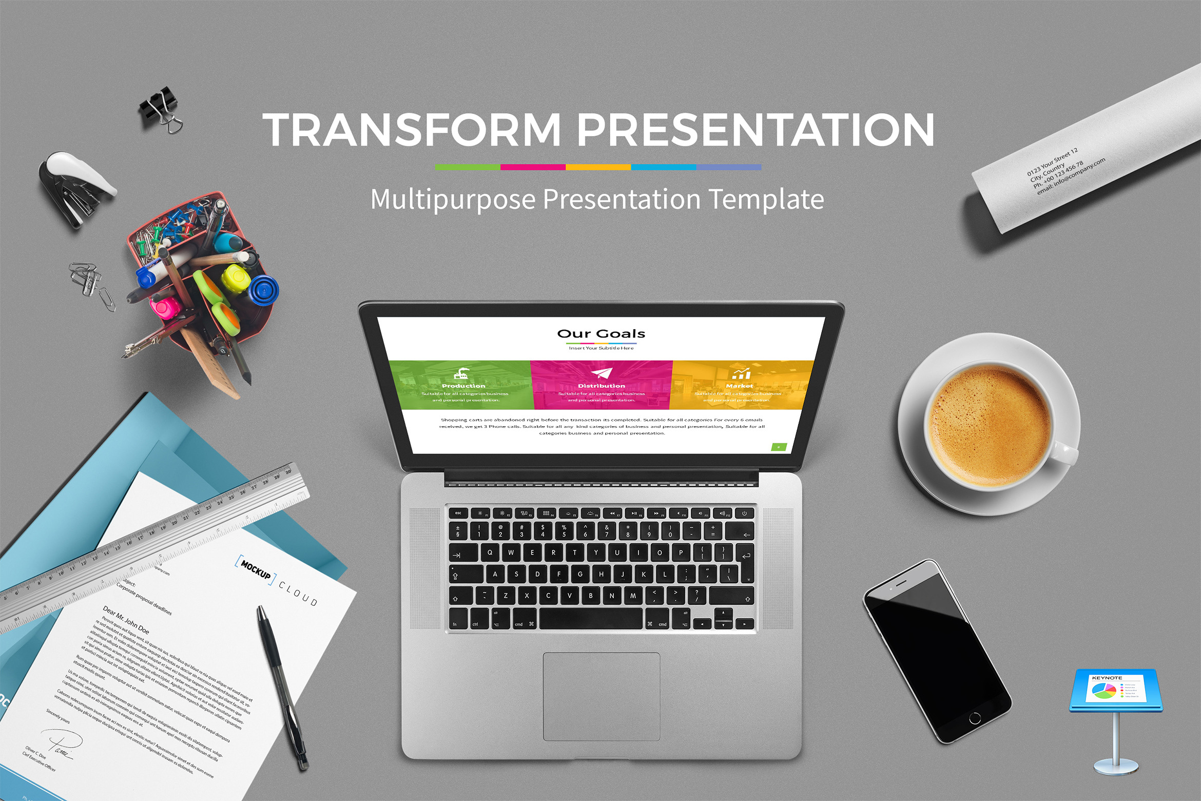 Transform - Keynote Presentation, a Presentation Template by SlideFactory