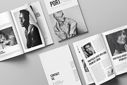Creative Black Portfolio Template, a Brochure Template by evgenystudio