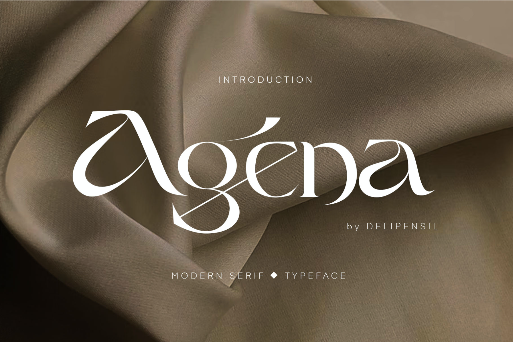 AGENA - Modern Serif Typeface | Serif Fonts ~ Creative Market