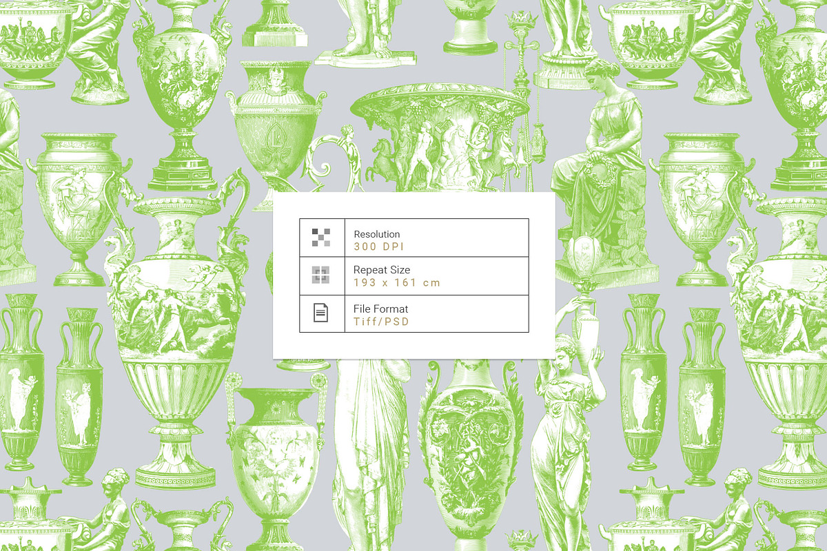 Greco luxury Wallpaper Prints, a Wallpaper Graphic by Pink Linen ...