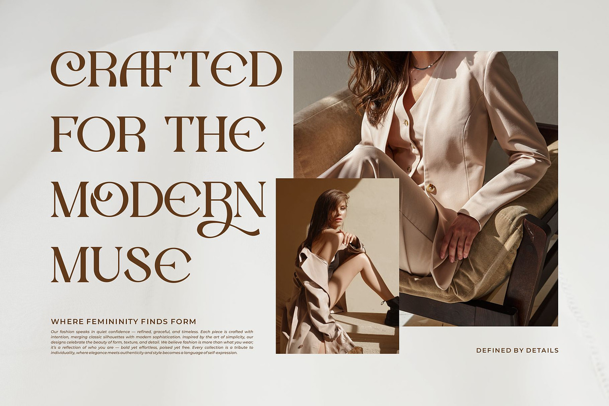 Demica || Modern Minimalist Serif, a Serif Font by Ermedia Studio