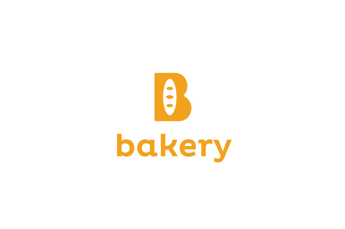 Letter B bakery bread shop sign logo, a Branding & Logo Template by Bureau