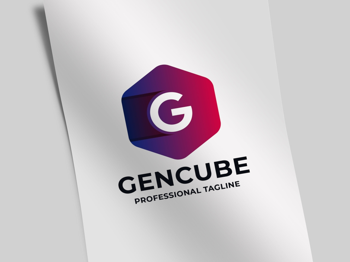 Gencube Letter G Logo, a Branding & Logo Template by Design_Planet