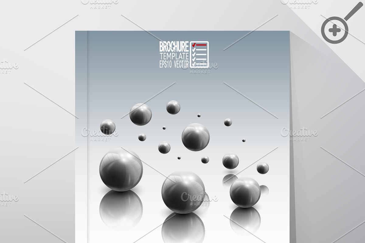 Science brochure template, a Technology Illustration by VectorShop
