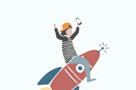 set of human avatar vector, a Person Illustration by rawpixel