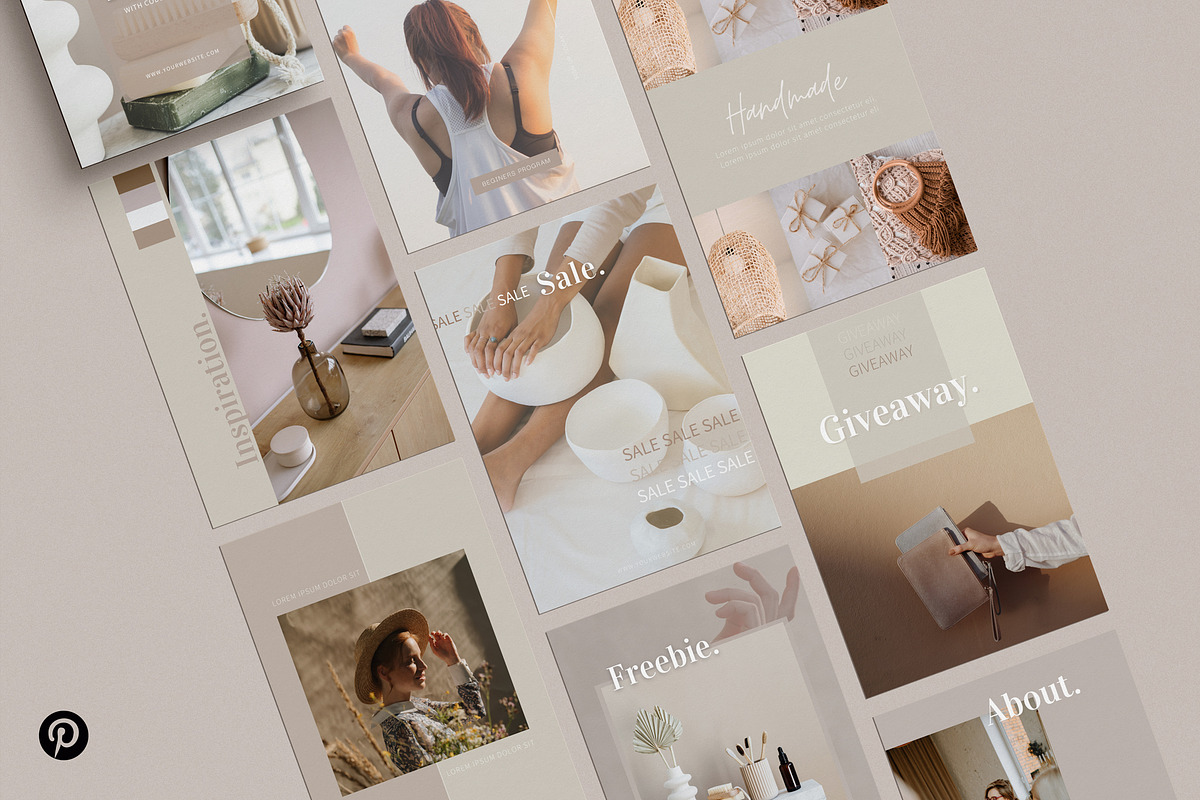 140 Social Media CANVA Template Pack