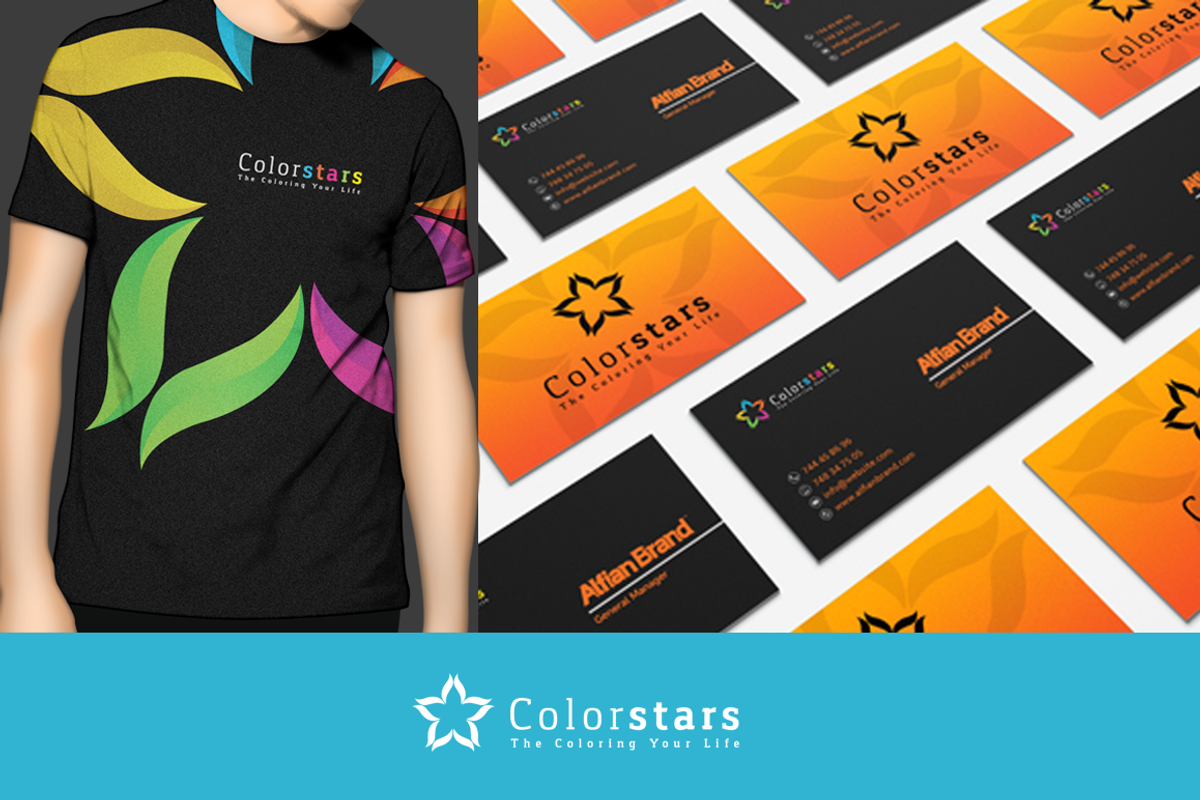 Color Star Logo, a Branding & Logo Template by AlfianBrand