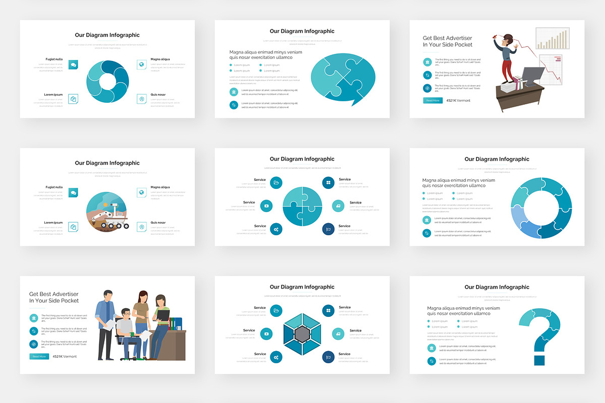 Operating Model Powerpoint, a Presentation Template by One Percent Studio