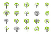 Tree icon set, an Icon by Artha Design Studio