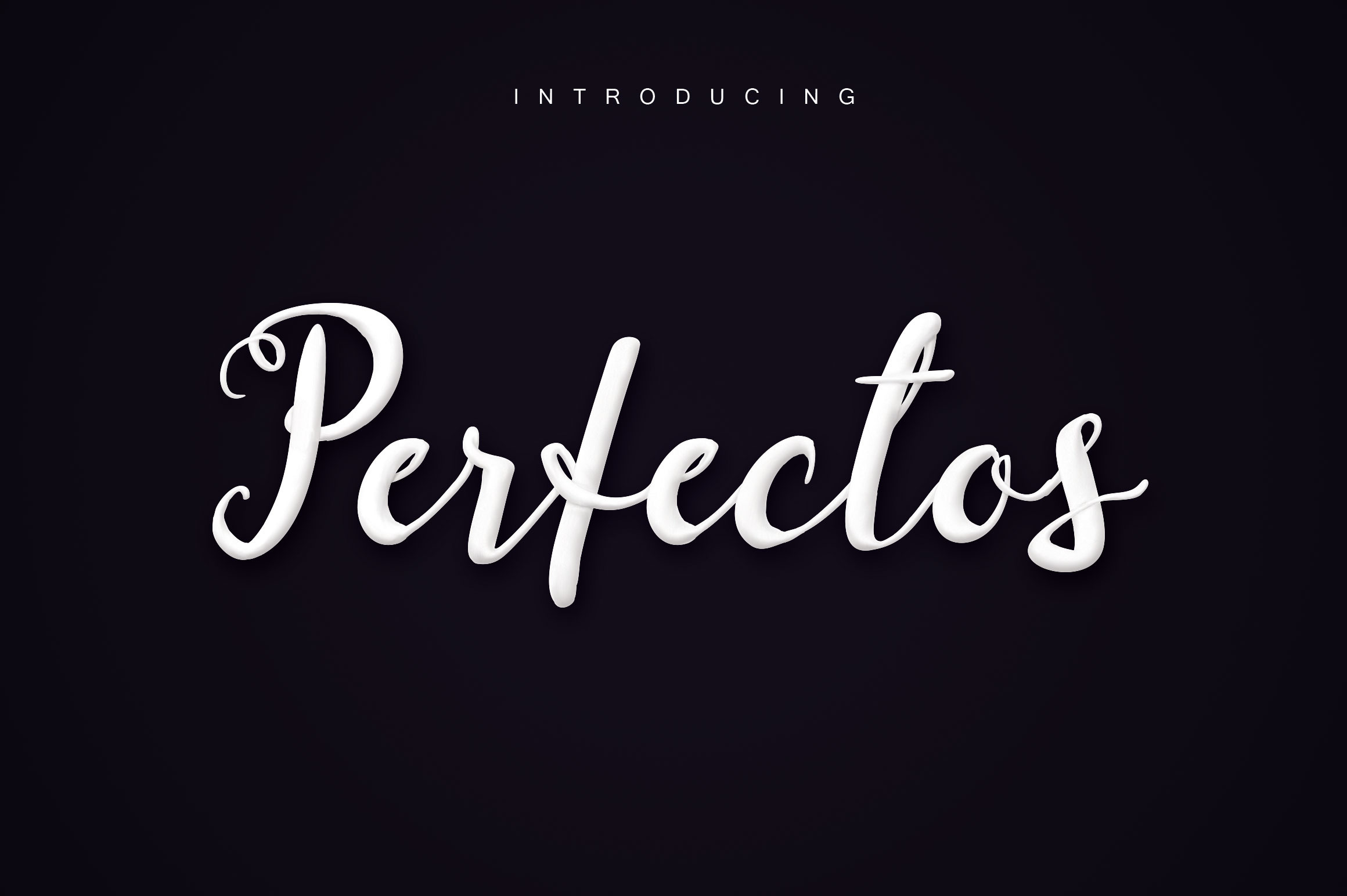 Perfectos Script, a Script Font by Royaltype