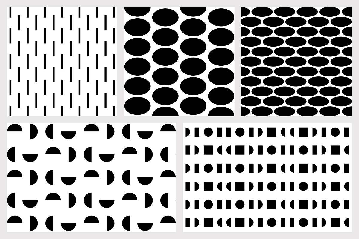 Minima III Patterns, a Pattern Graphic by Hello Mart