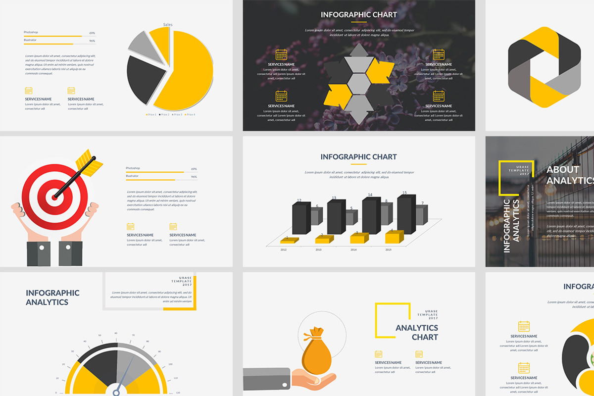 Urase - Creative Powerpoint Template, a Presentation Template by One ...