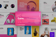 Calm Powerpoint Template, a Presentation Template by Azad Creative