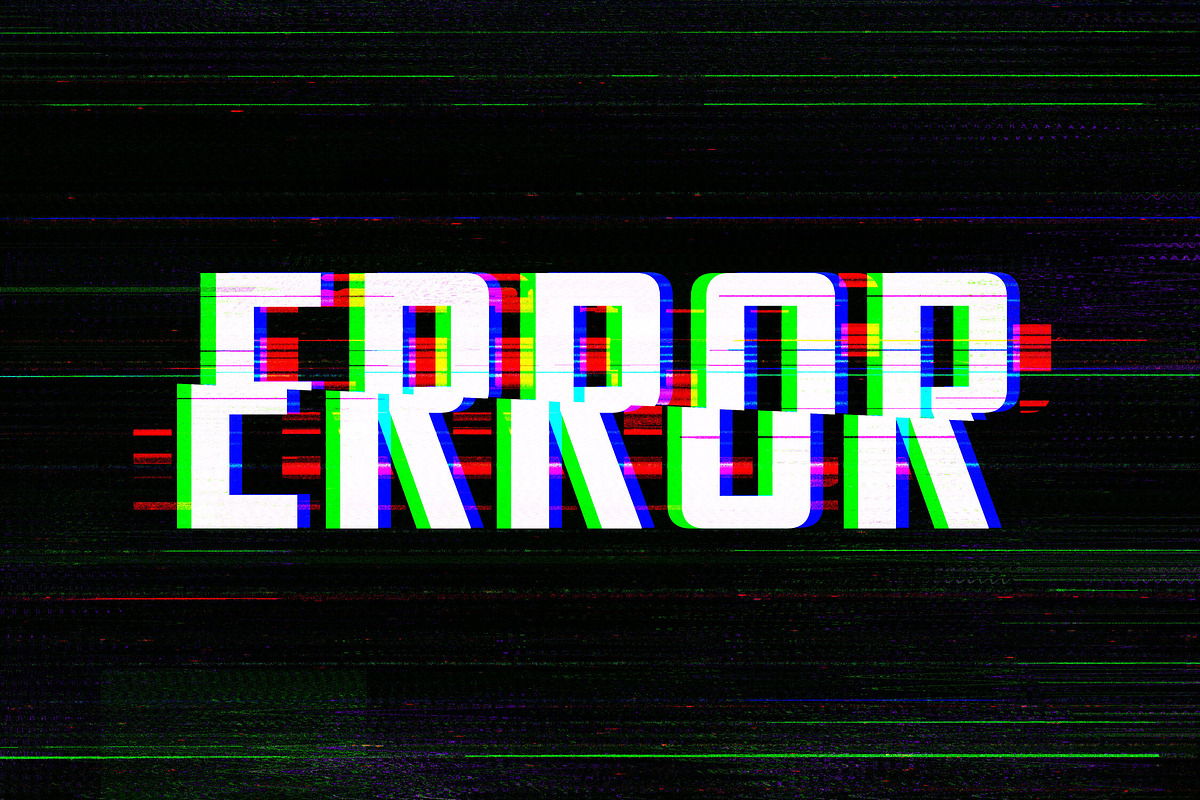 VHS Distortion Text Effect, a Layer Style Add-On by Design Squad