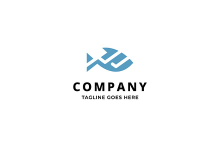 simple fish logo icon | Branding & Logo Templates ~ Creative Market