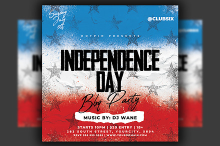 Independence Day Flyer Template, a Flyer Template by Hotpin
