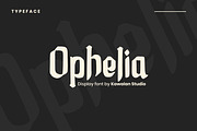 Ophelia - Display Font