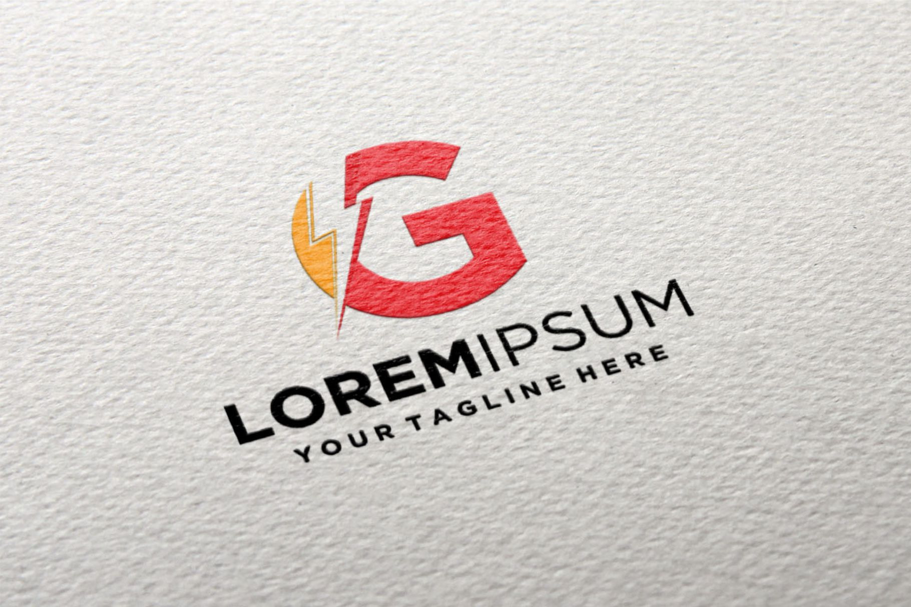 Letter G lightning electric logo, a Branding & Logo Template by REDVY ...