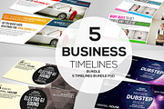 5 Business Facebook Timeline Bundle, a Social Media Template by ...