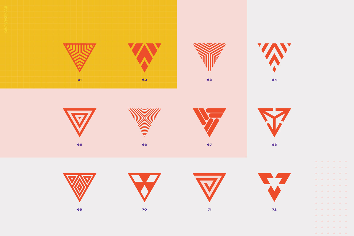 96 Geometric Shapes & Logo Marks vol.2