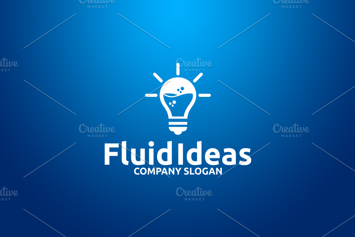Fluid Ideas, a Branding & Logo Template by Brandlogo
