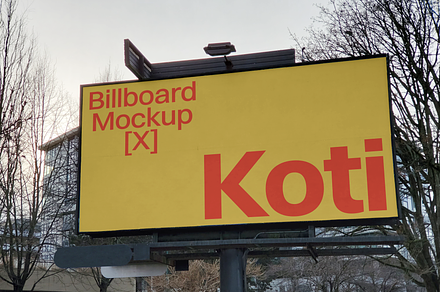 Dubai DIFC mupis billboard mockup | Templates & Themes ~ Creative Market