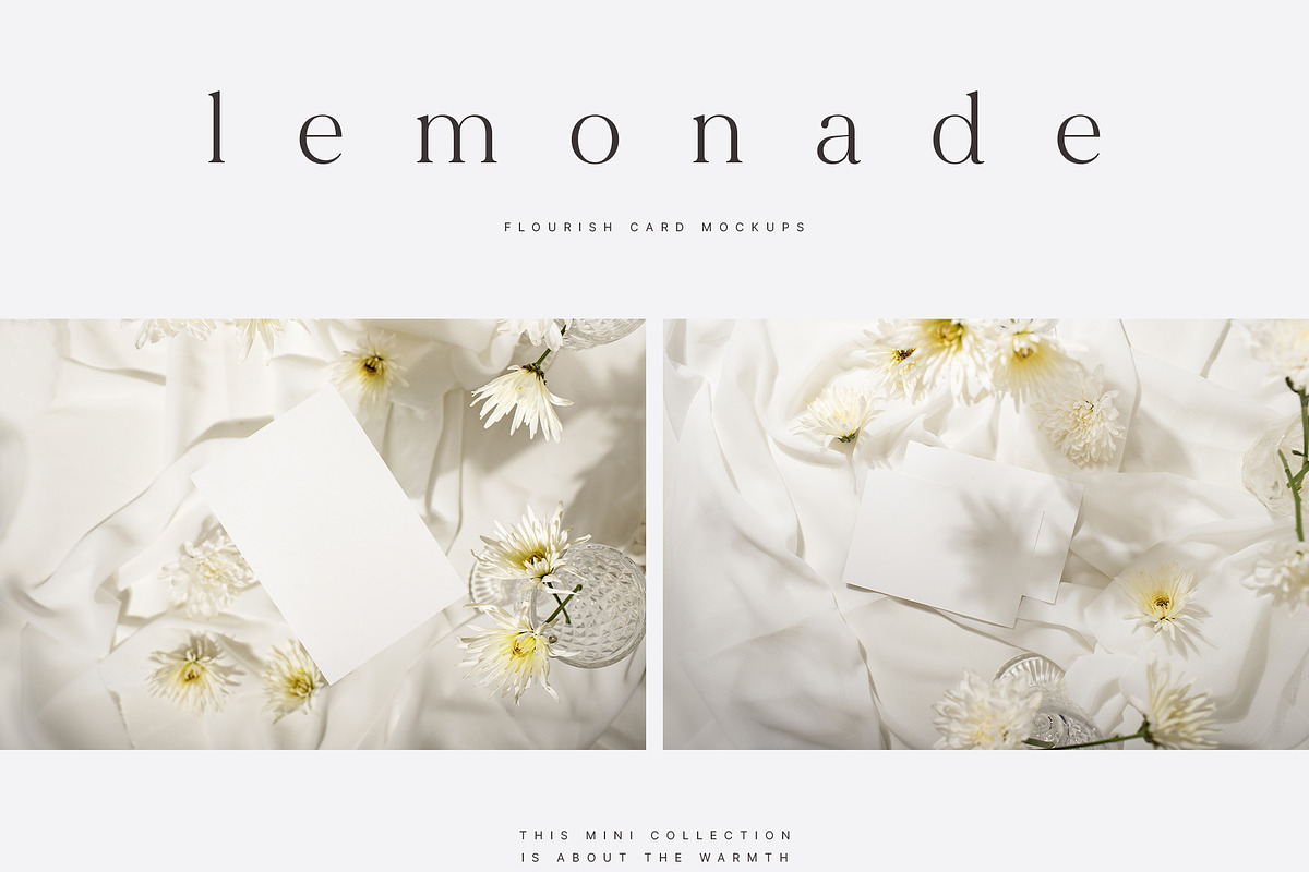 FLOURISH Card Mockups Bundle