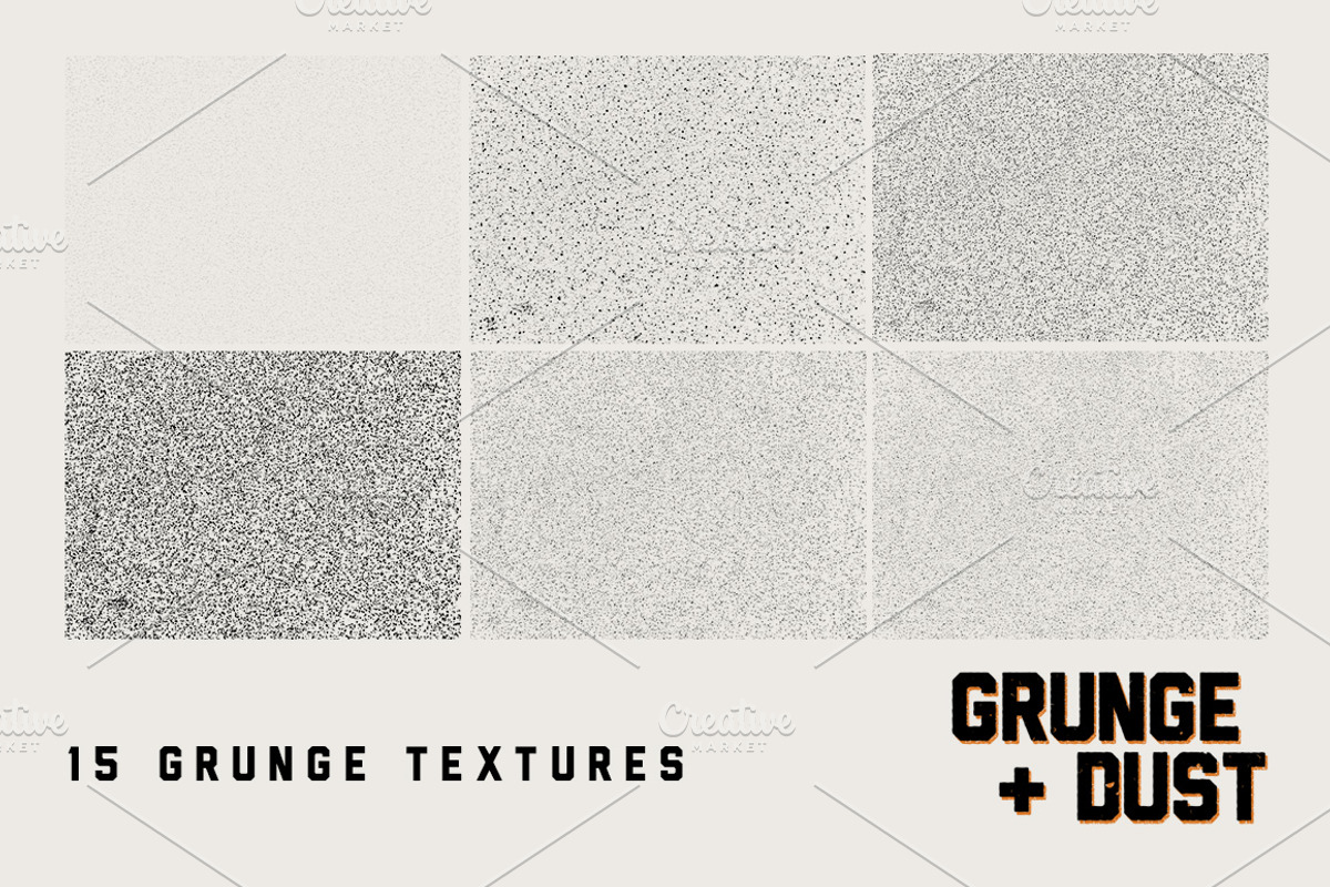 Grunge+Dust - 15 Grunge Texture, a Texture Graphic by Design Bits