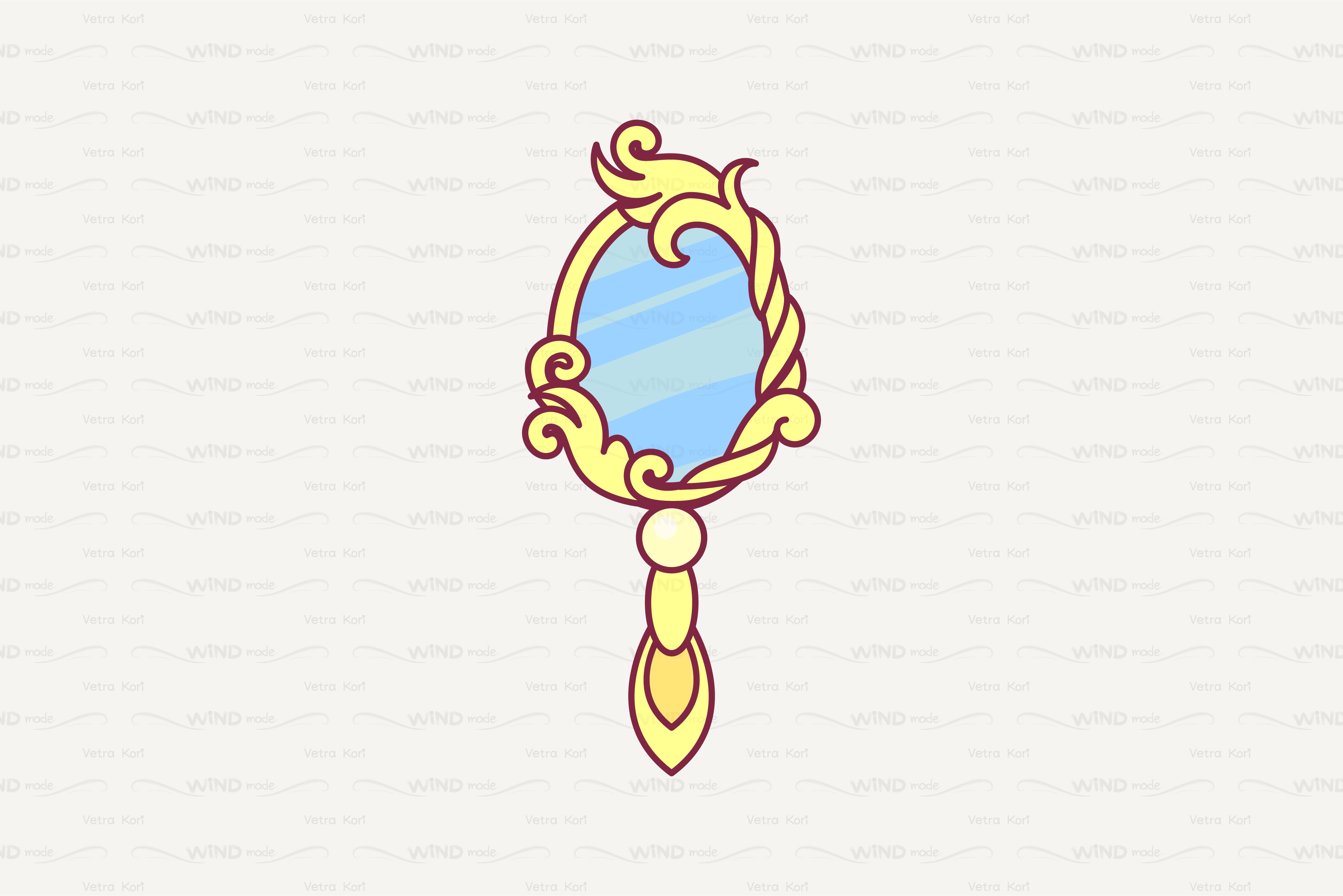 vector Royal looking glass, an Object Graphic by WINDmade