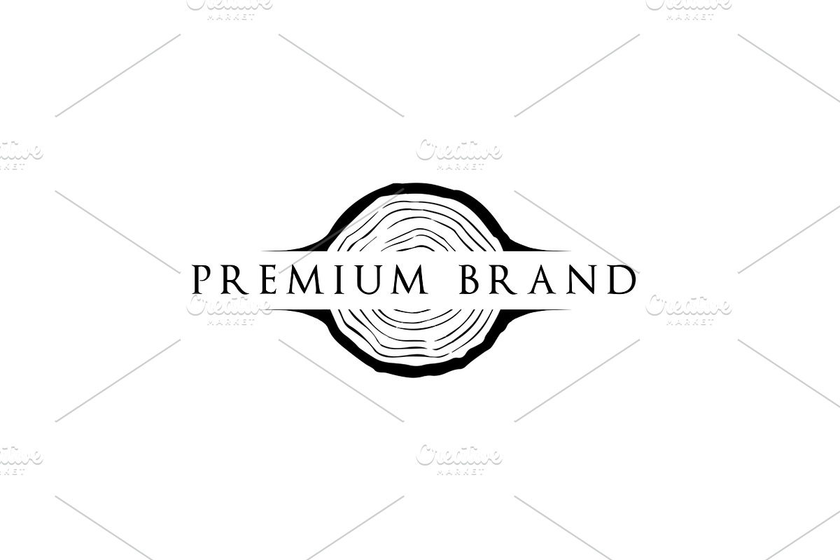 Premium Rustic Logo & Mock-Up, a Branding & Logo Template by Multiple ...