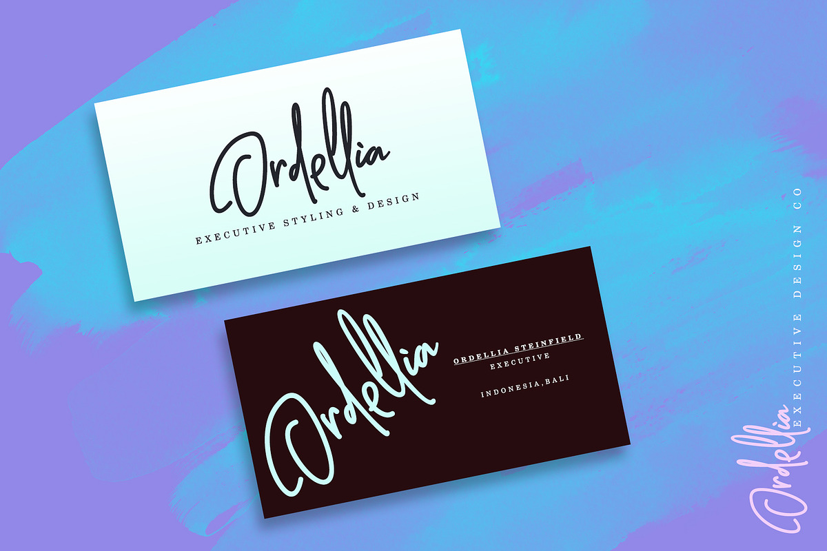 Behavior Indihome | Signature Font, a Script Font by Aldedesign