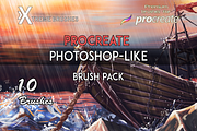 Procreate Photoshop-Like Brushes, a Brush Add-On by Extreme Brushes