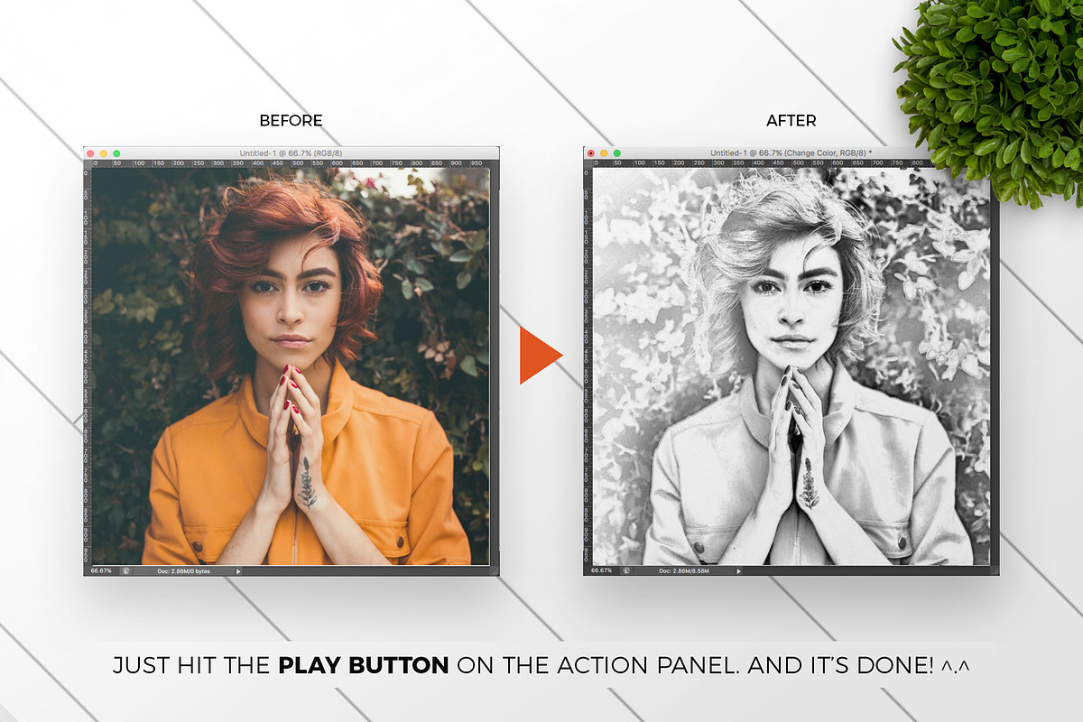 Pencil Drawing Photoshop Action, an Action Add-On by Riopurba