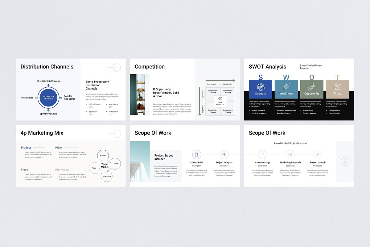 Project Proposal Presentation Design, a Presentation Template by ...
