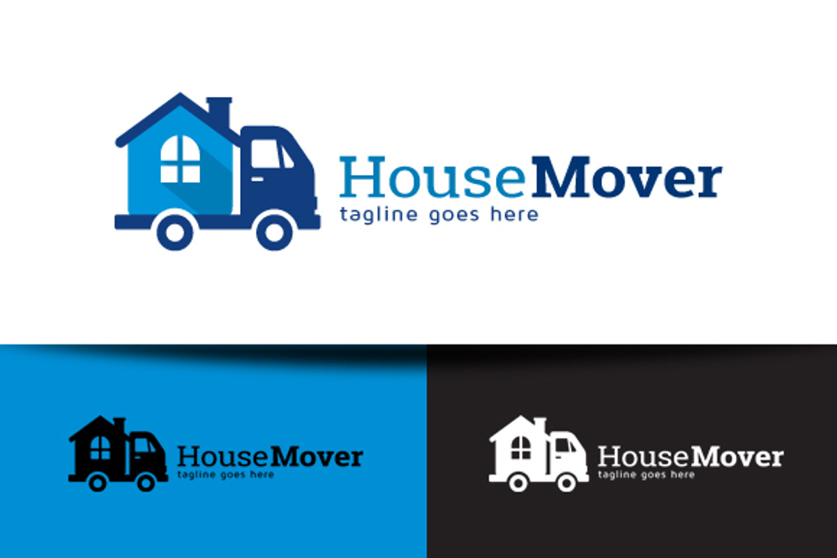 House Mover Logo Template, a Branding & Logo Template by gunaonedesign