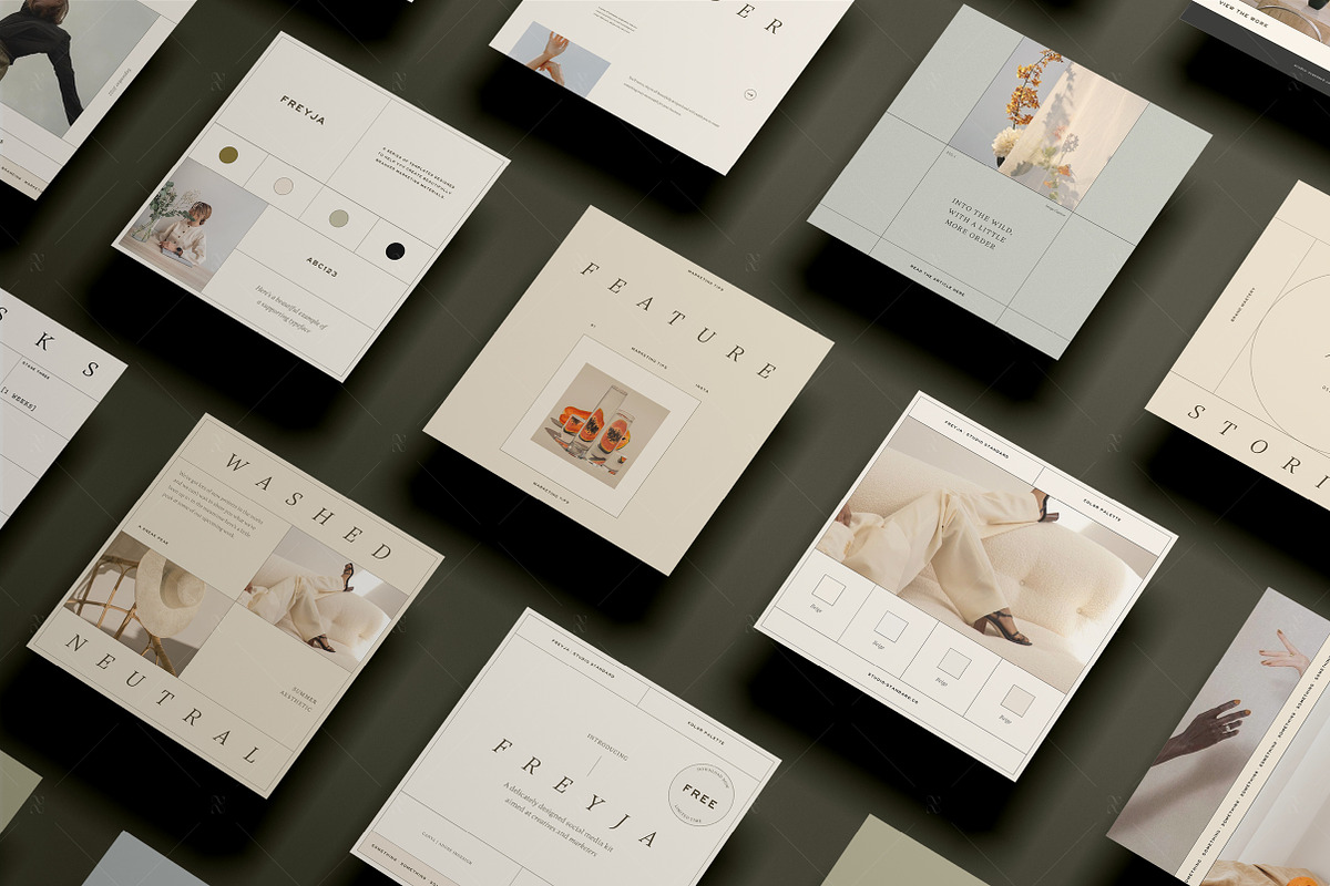 Freyja | Social Media Kit | Studio Standard