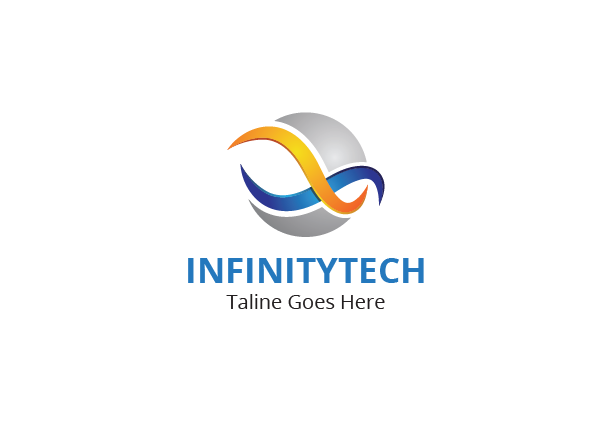 Infinity Tech Logo, a Branding & Logo Template by Sajida Salim