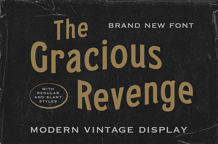 Dustone - Vintage Display Font | Sans Serif Fonts ~ Creative Market