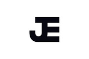 JE logo design, a Branding & Logo Template by xcoolee