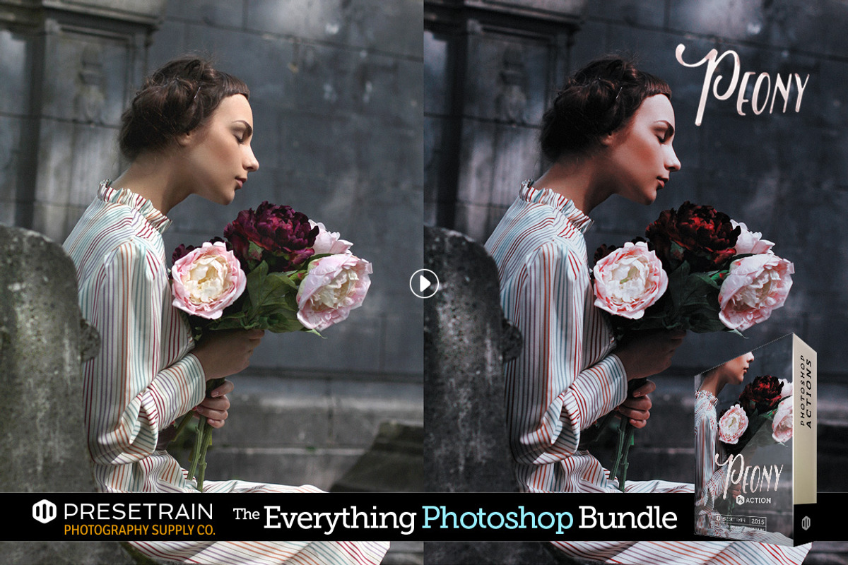Pro Photoshop Actions Bundle, an Action Add-On by Presetrain Co.