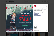 Christmas Social Media Templates, a Social Media Template by BrandPacks