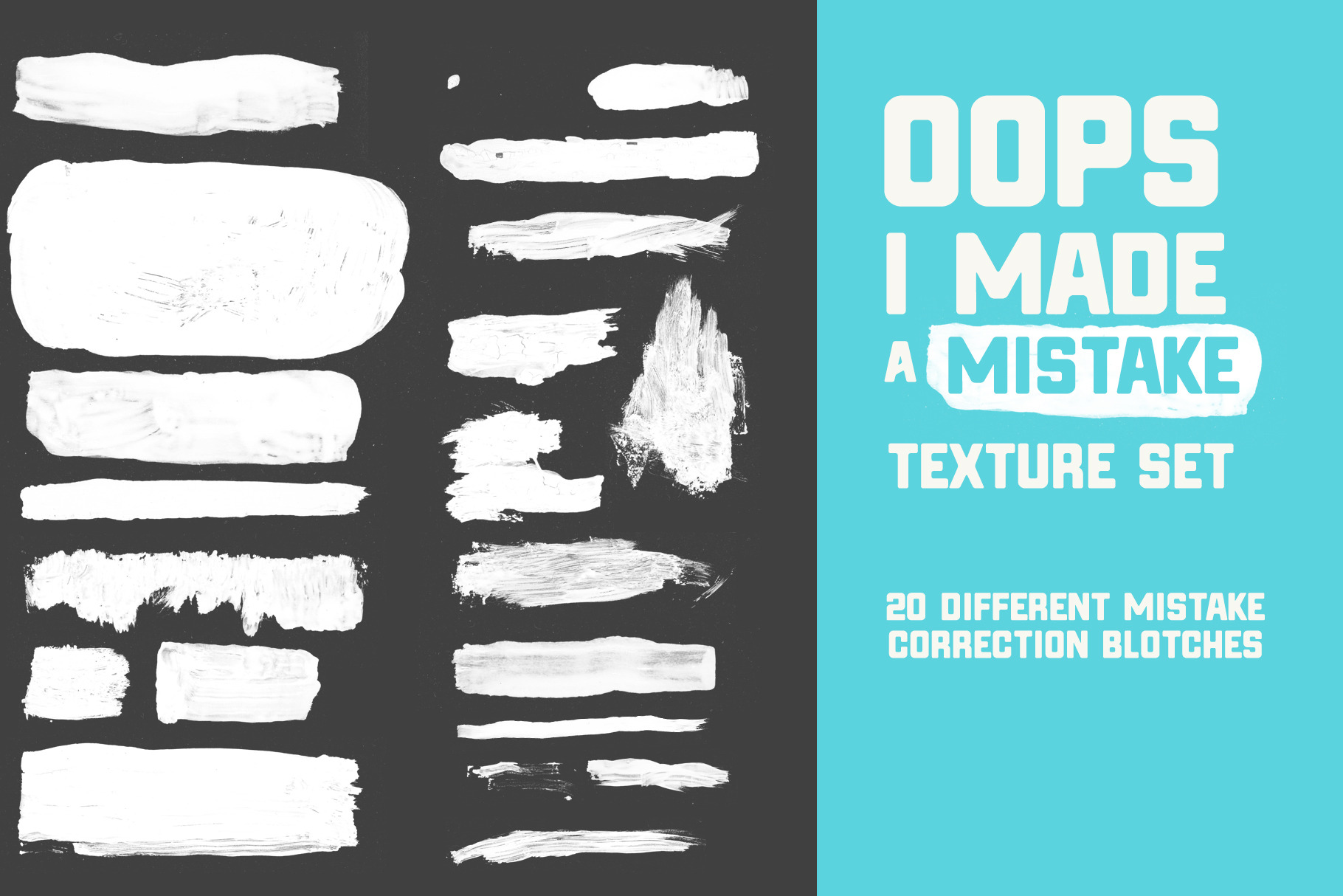 Oops I Made a Mistake Textures, a Texture Graphic by WoodMill