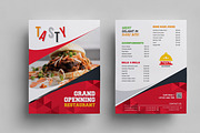 Both Side Food Flyer, a Flyer Template by GenerousArt