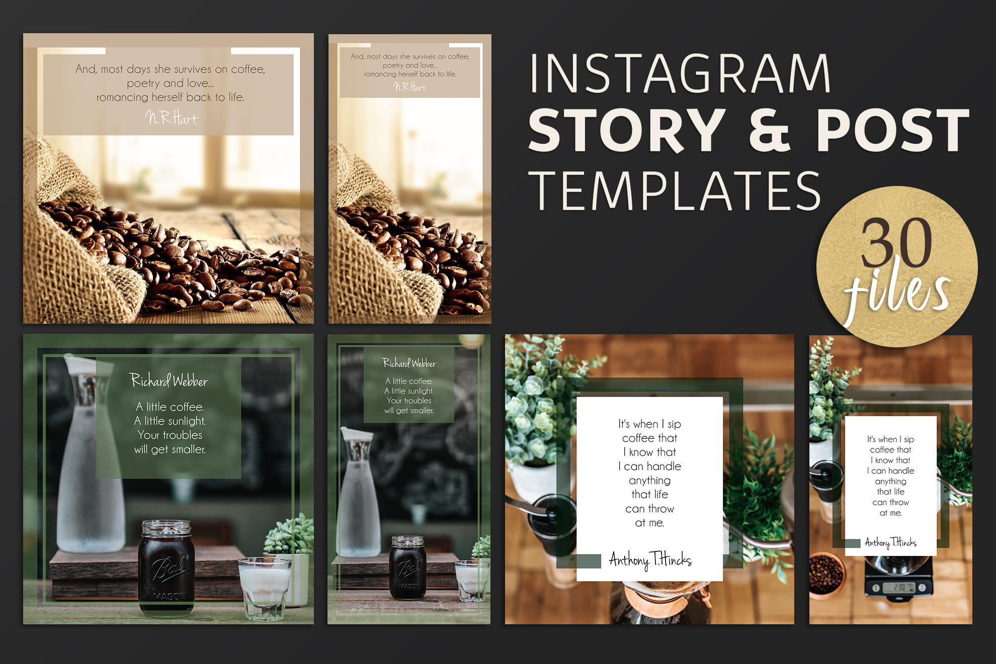Instagram Post & Story Templates, a Social Media Template by illycreative
