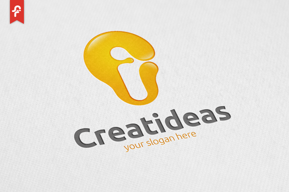 Creative Ideas Logo, a Branding & Logo Template by ft.studio