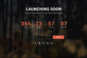 Galaxy - Coming Soon Template, a Bootstrap Template by SKETCHLINES DESIGN