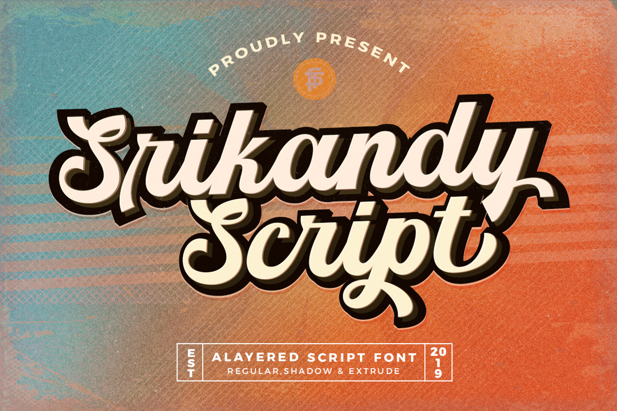 Srikandy, a Script Font by Picatype Studio